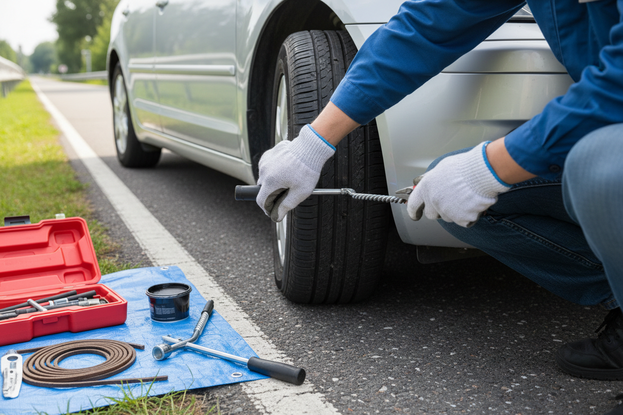 How To Use a Tyre Repair Kit: Step-by-Step Guide | My Garage Hero